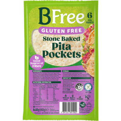 Gluten-Free Pitta Pockets by BFree