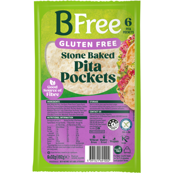 Gluten-Free Pitta Pockets by BFree