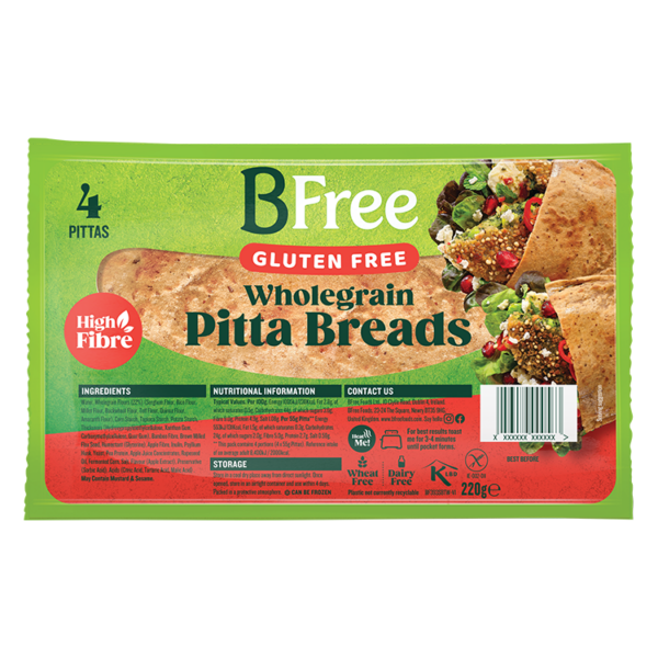 Gluten Free Pitta Breads by BFree Foods