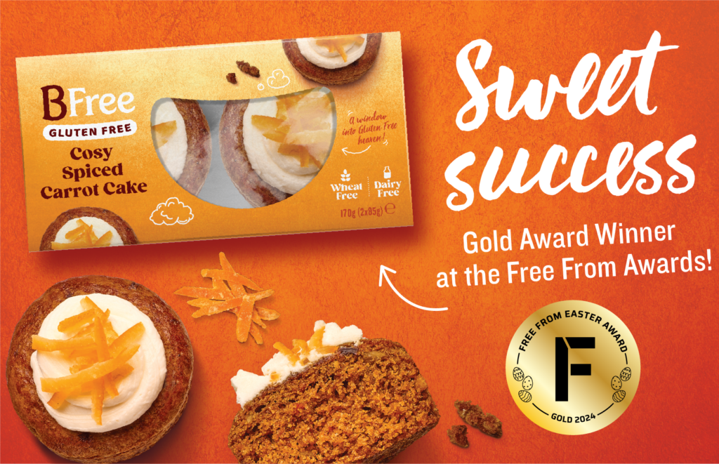 Free From Awards 2024 | Gold Winner - BFree Foods UK & Ireland