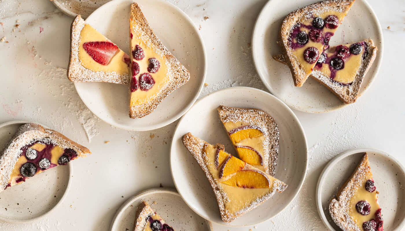 Custard Toasts | BFree Foods USA