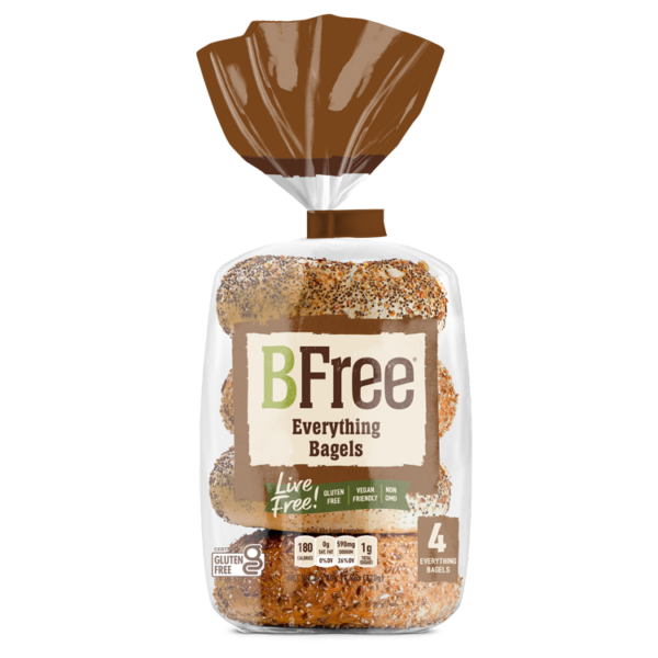 Gluten Free Bagels: Savoury 'Everything' Bagel | BFree