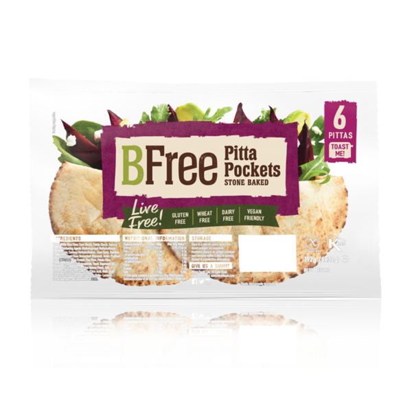 Stone Baked Pitta Bread | BFree Foods