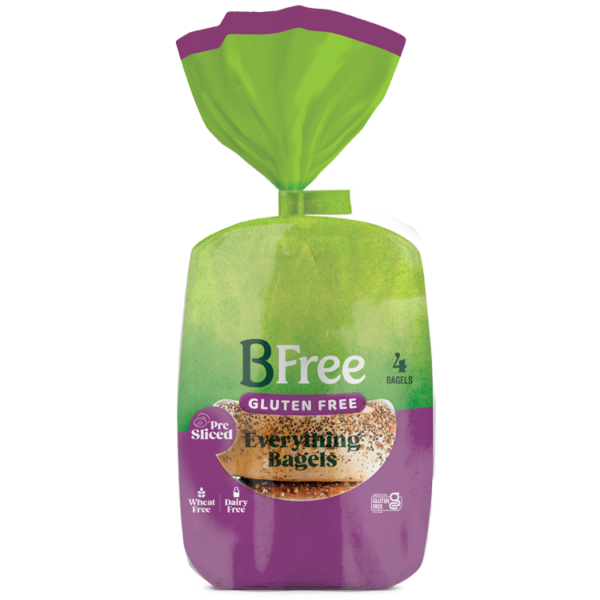 Gluten Free Bagels: Savoury 'Everything' Bagel | BFree