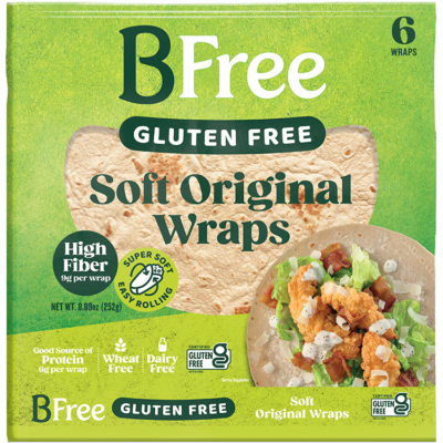 Gluten Free Protein Wraps | High Fiber Wraps | BFree Foods